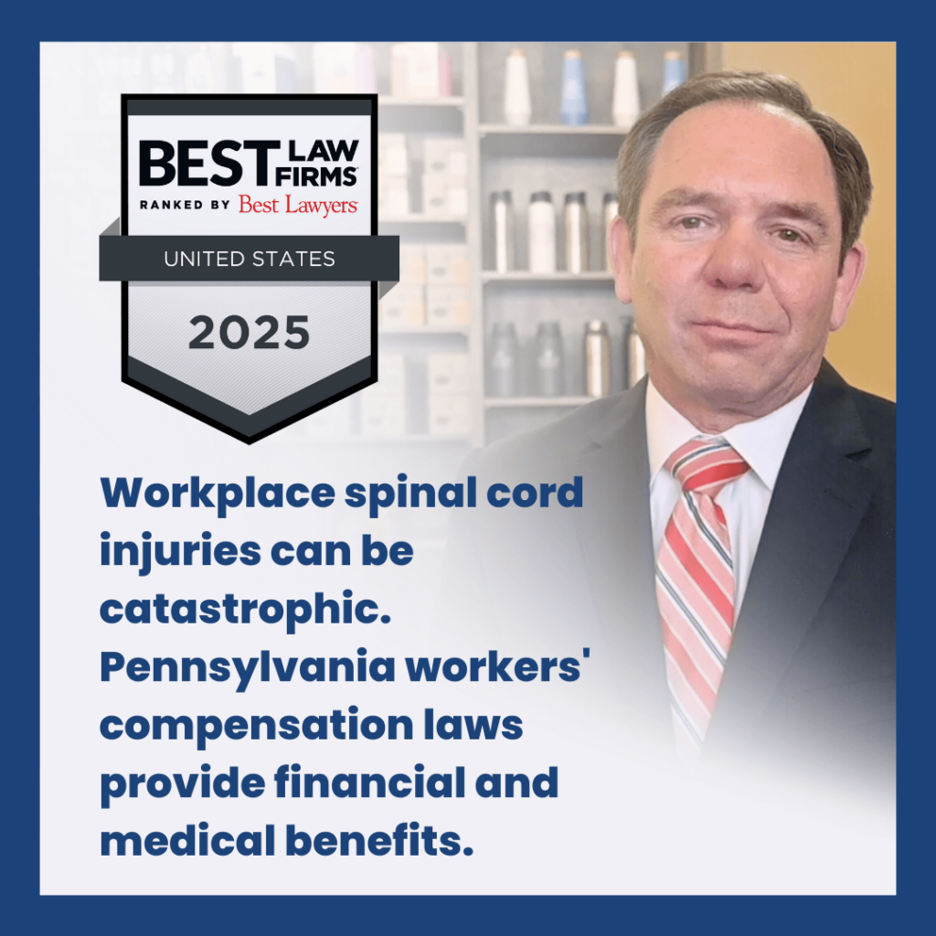 Spinal Cord Injuries and Workers' Compensation in Pennsylvania
