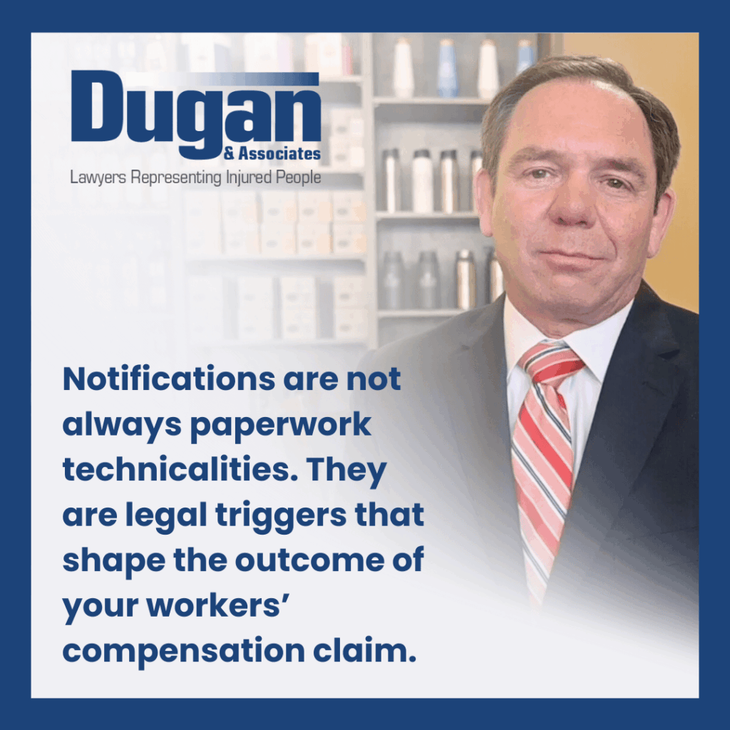 Notifications in Pennsylvania’s Workers’ Compensation Claims